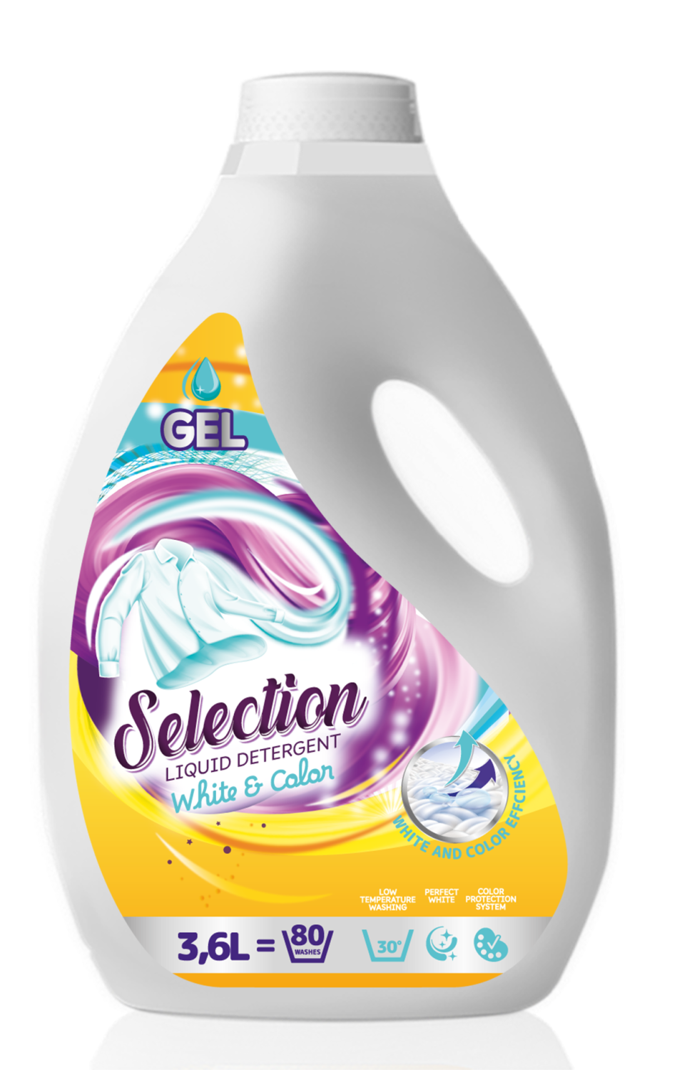 SELECTION tečni deterdžent 80 pranja (3,6l) - Cenoteka