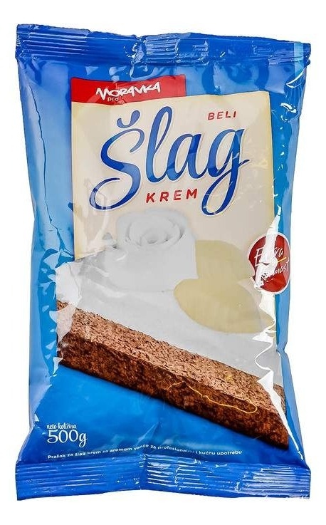 Šlag krem MORAVKA 500g - Cenoteka
