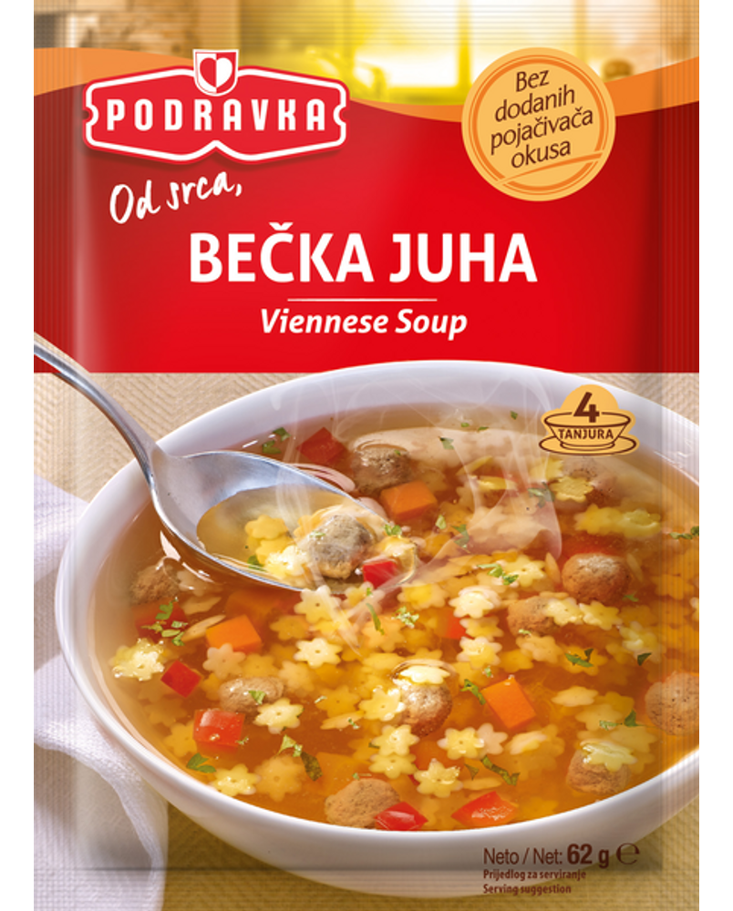 Supa PODRAVKA Bečka 62g - Cene i Akcije