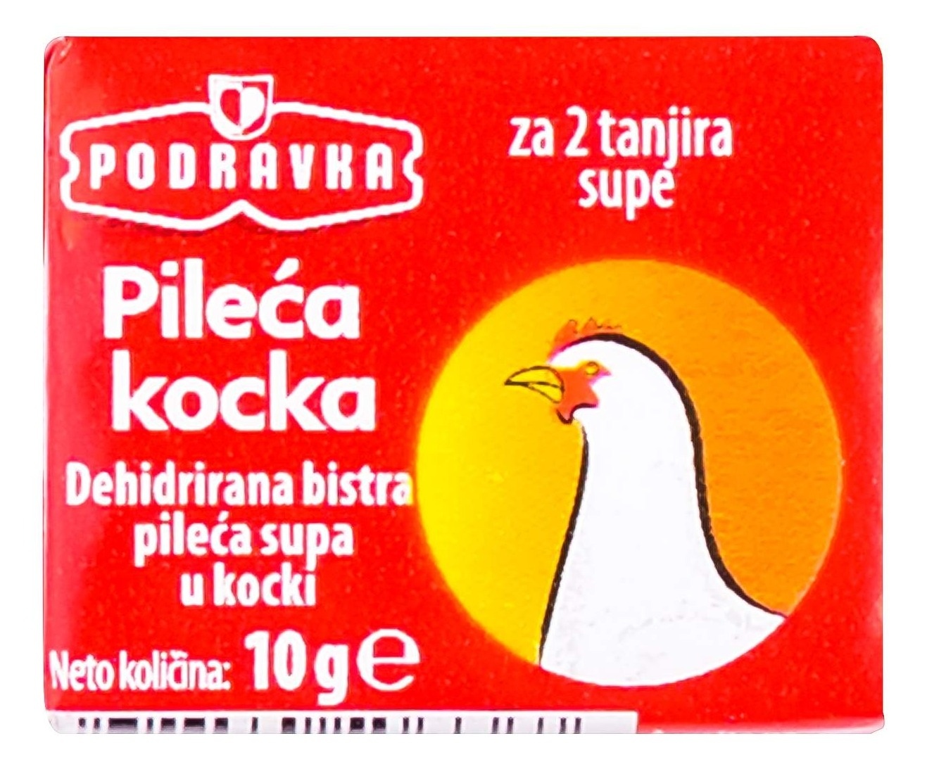 Supa PODRAVKA kocka pileća 10g - Cenoteka