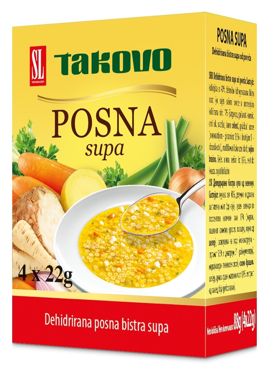 Supa TAKOVO kocka posna 88g - Cenoteka
