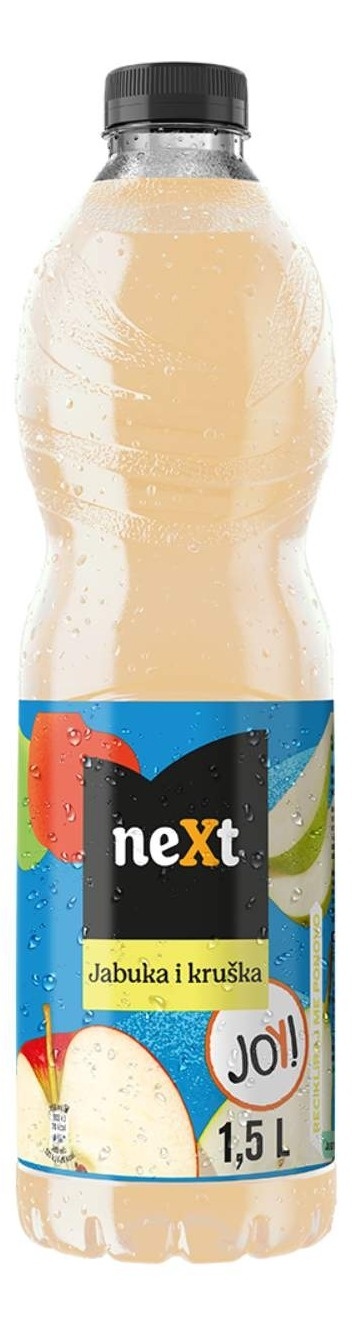 Voćni sok NEXT Joy jabuka i kruška 1,5l - Cenoteka