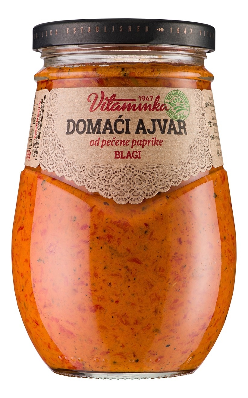 Ajvar VITAMINKA domaći blagi 310g - Cenoteka