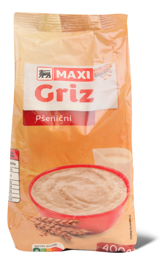 Griz MAXI pšenični 400g - Cenoteka