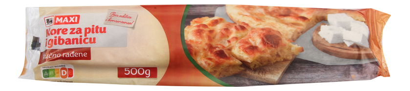 Kore za pitu i gibanicu MAXI 500g - Cene i Akcije
