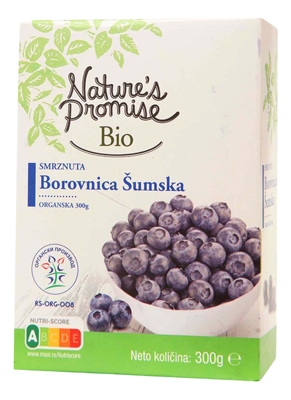 NATURE'S PROMISE Bio borovnica 300g - Cenoteka