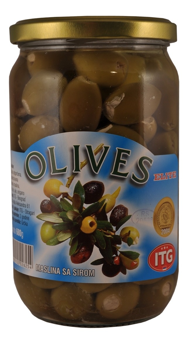 OLIVES zelene masline sa sirom 680g - Cene i Akcije