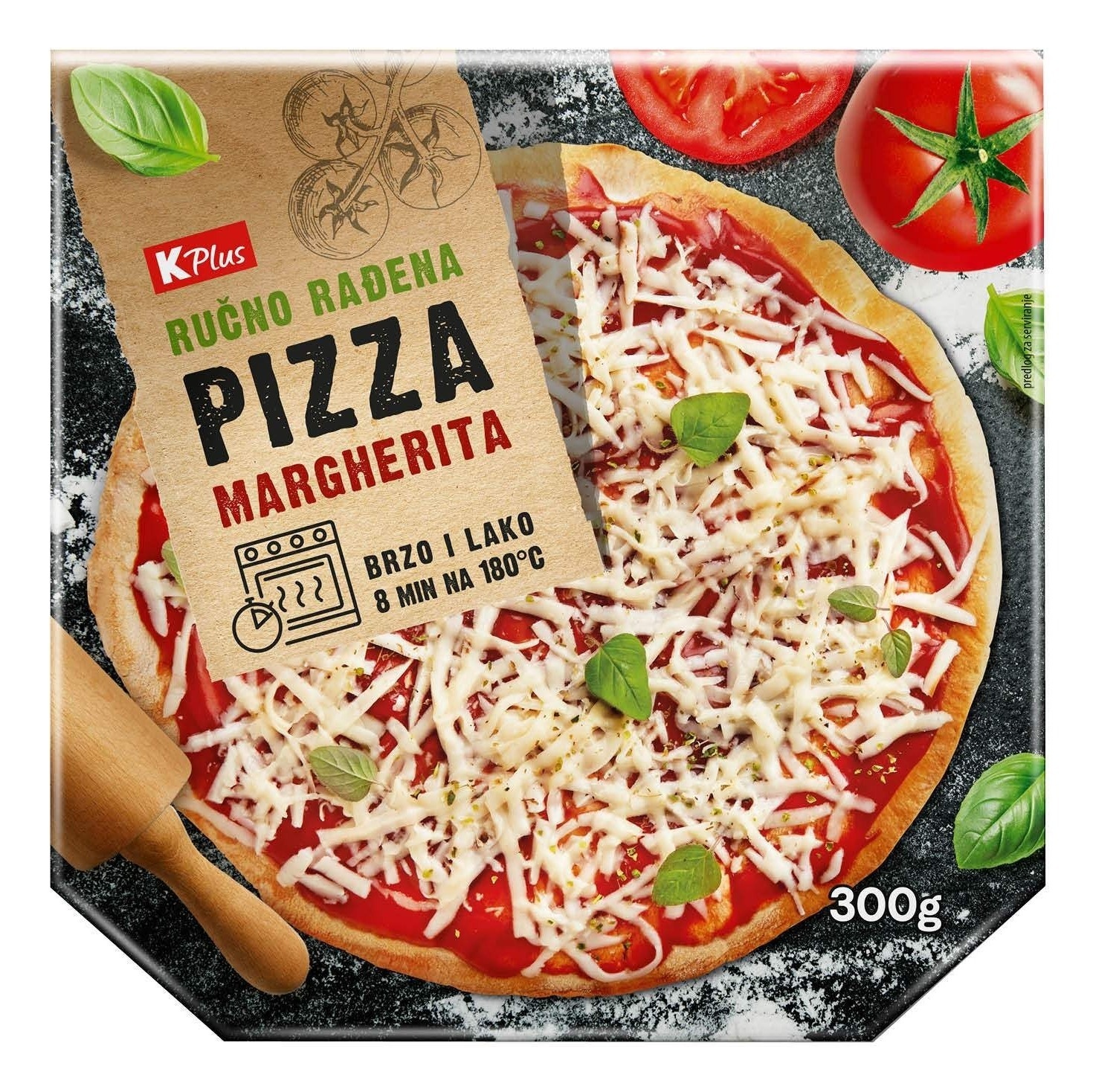 Pica K PLUS margherita 300g - Cenoteka