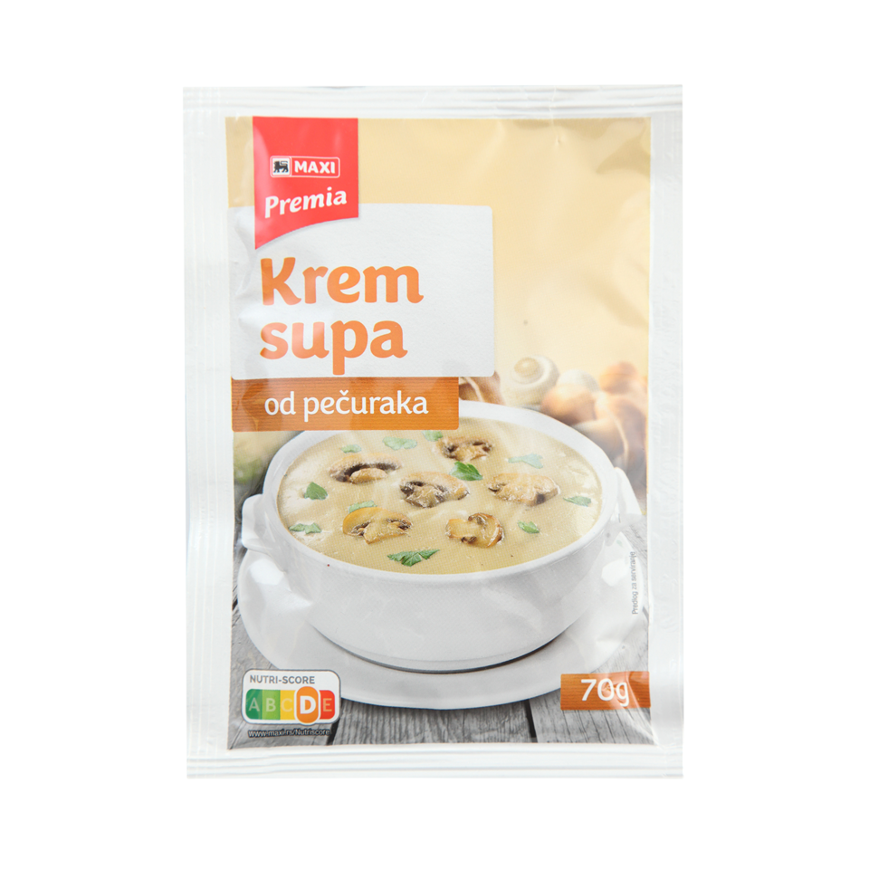 Krem supa PREMIA pečurke 70g - Cenoteka