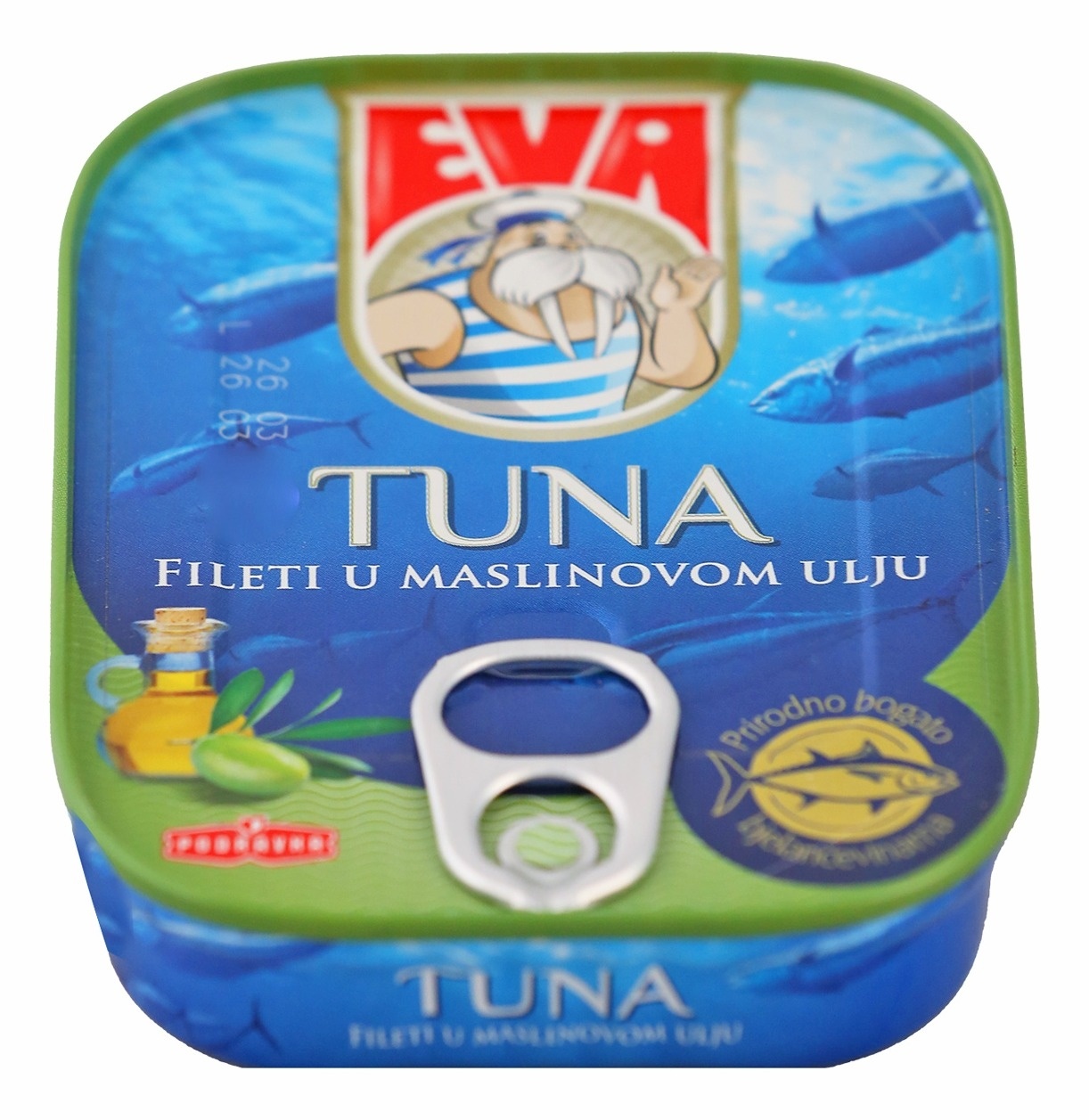 Tunjevina EVA fileti u maslinovom ulju 100g - Cenoteka