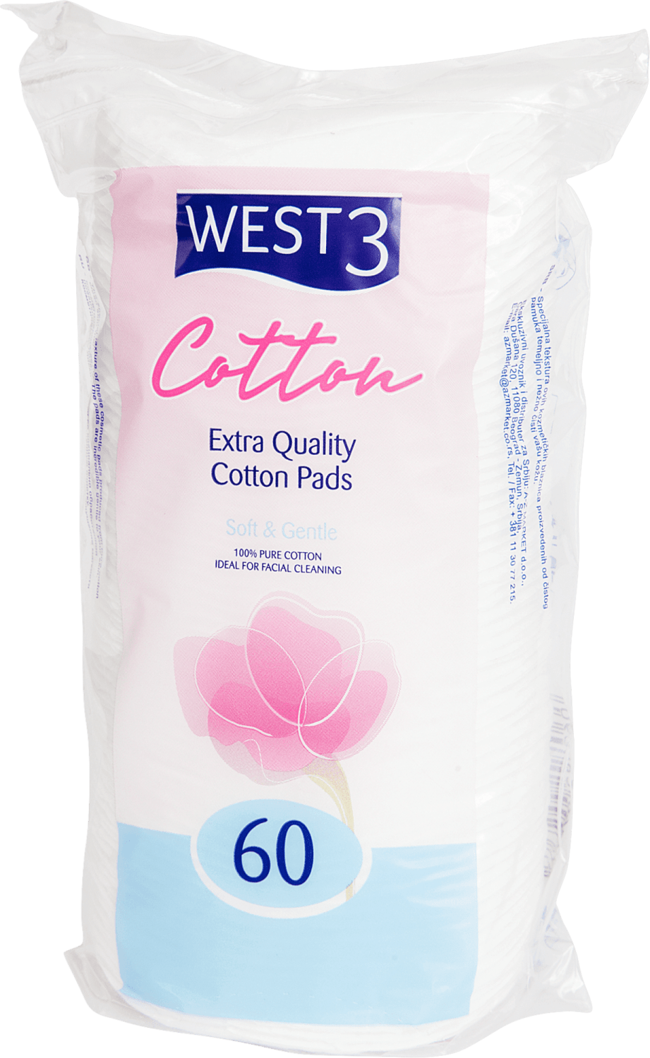 COTTON tuferi za lice ovalni 60kom - Cenoteka