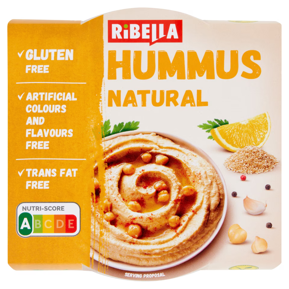 Hummus RIBELLA natural 200g - Cenoteka
