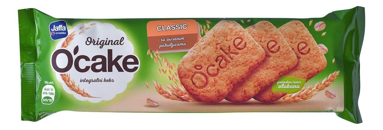 Keks JAFFA O'cake Original classic 115g - Cenoteka