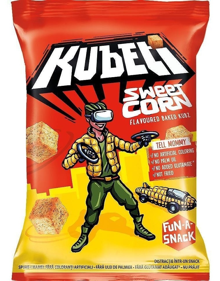 KUBETI sweet corn 35g - Cenoteka