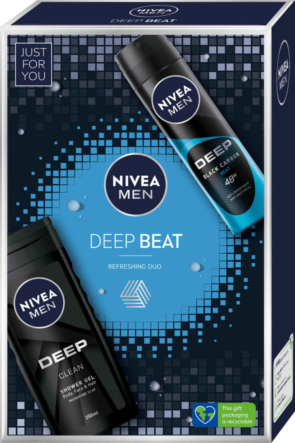 NIVEA muški set Deep beat 2022 - Cenoteka