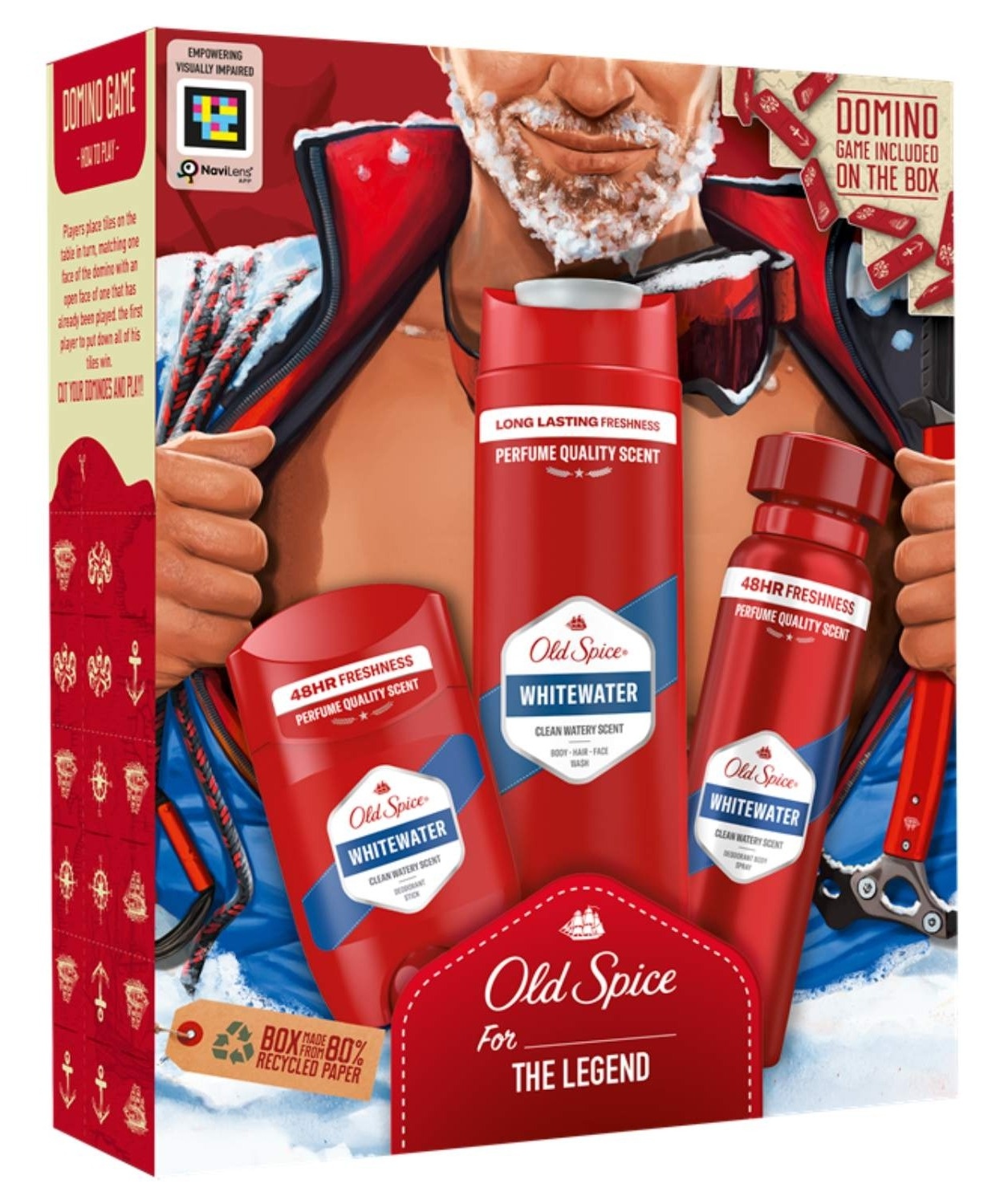 OLD SPICE set Whitewater alpinist xmas24 - Cenoteka