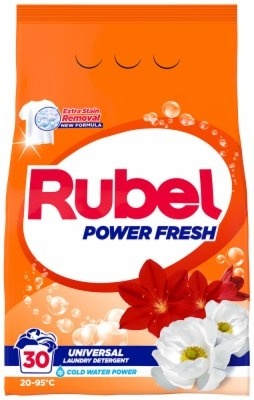 RUBEL Power fresh deterdžent za veš 30 pranja (2,25kg) - Cenoteka