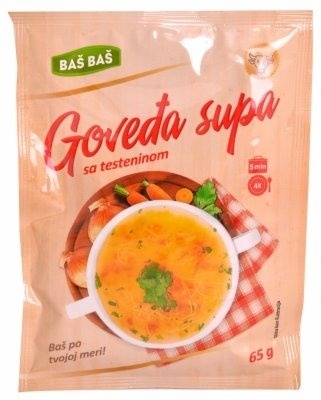 Supa BAŠ BAŠ goveđa bistra 65g - Cenoteka
