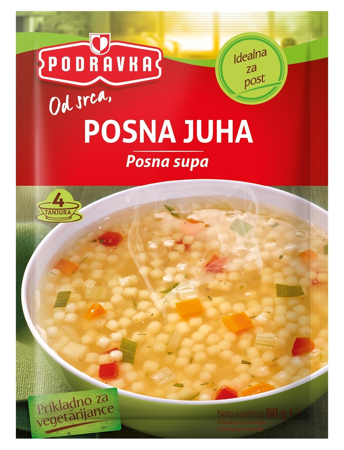 Supa PODRAVKA posna 60g - Cenoteka