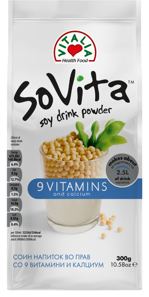 VITALIA So Vita napitak od soje 9 vitamina i kalcijum 300ml - Cenoteka