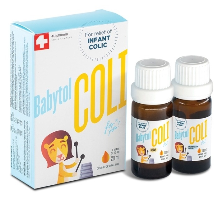 4U PHARMA Babytol coli kapi za bebe 20ml - Cenoteka