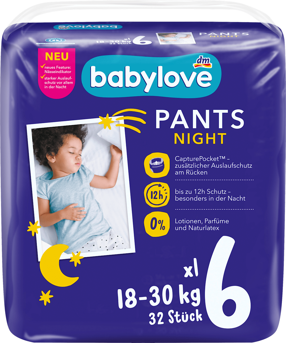 BABYLOVE noćne pelene pants 6 XL 32kom - Cene i Akcije