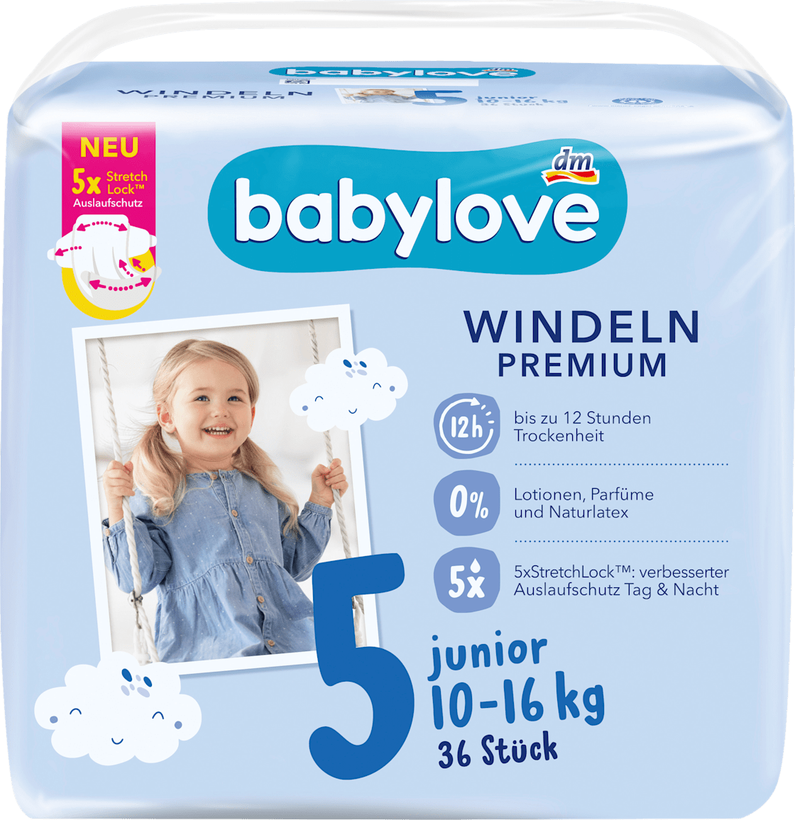 BABYLOVE pelene premium 5 junior 36kom - Cene i Akcije