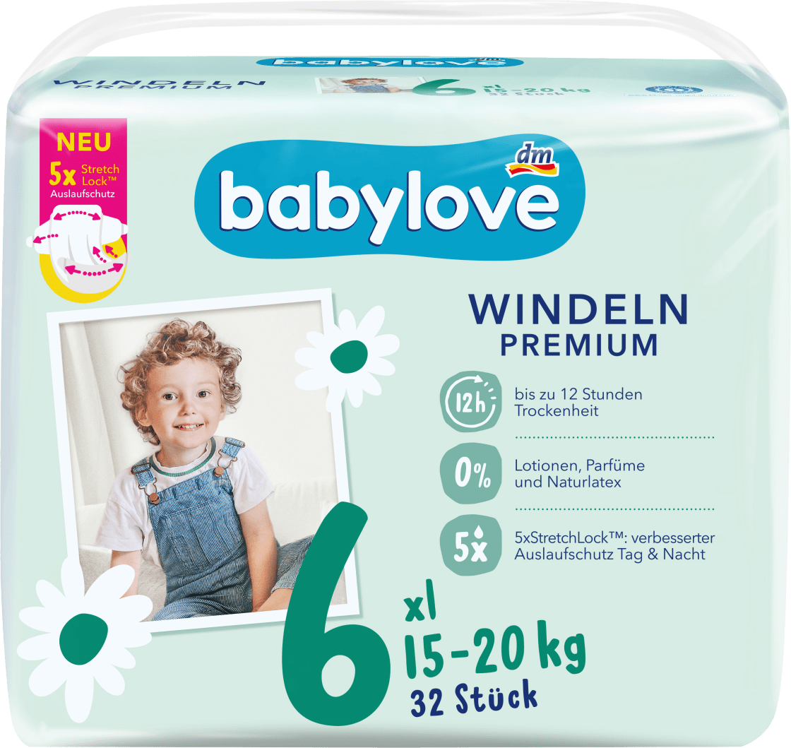 BABYLOVE pelene premium 6 XL 32kom - Cenoteka