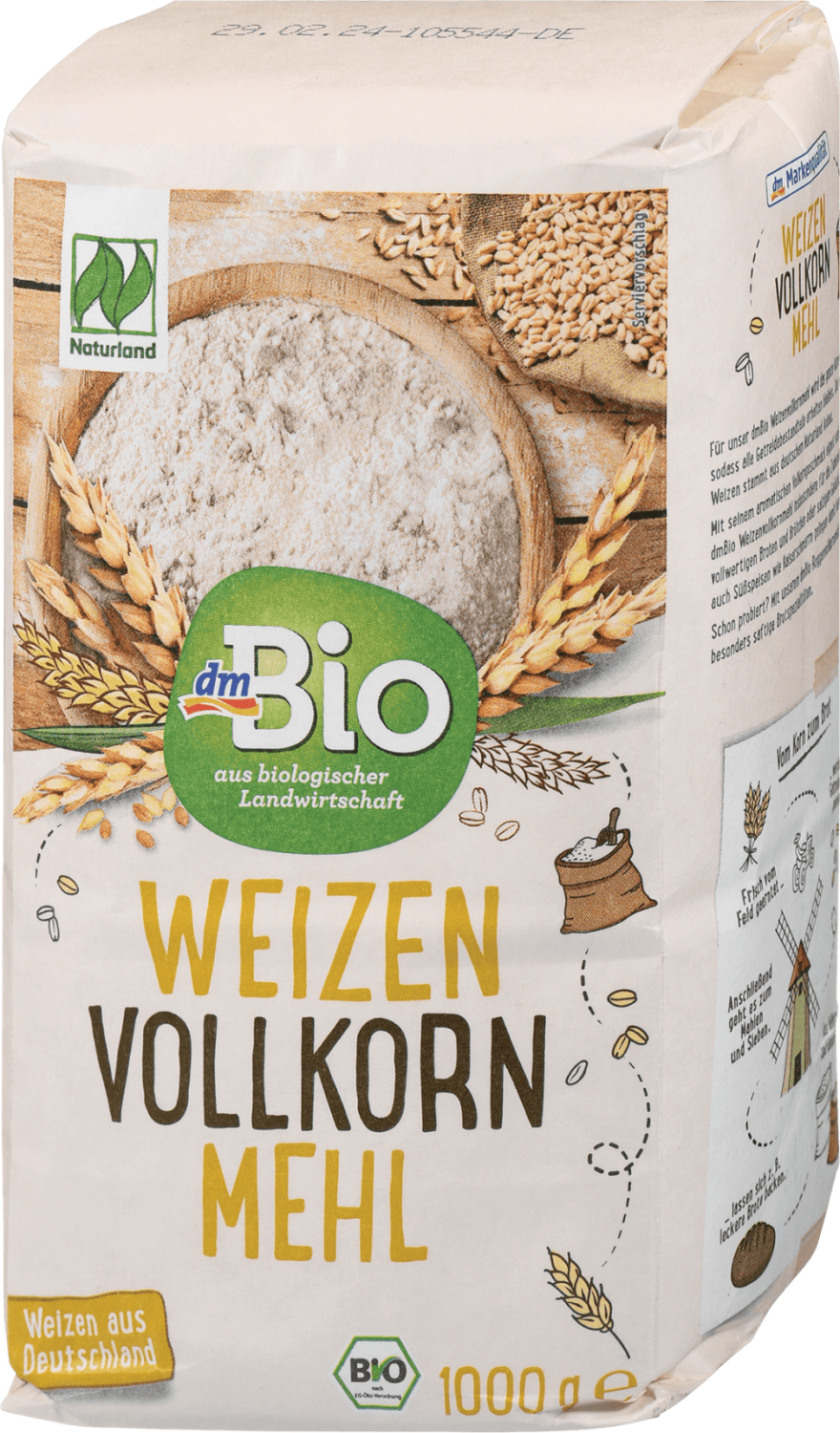 Brašno DM BIO integralno 1kg - Cenoteka