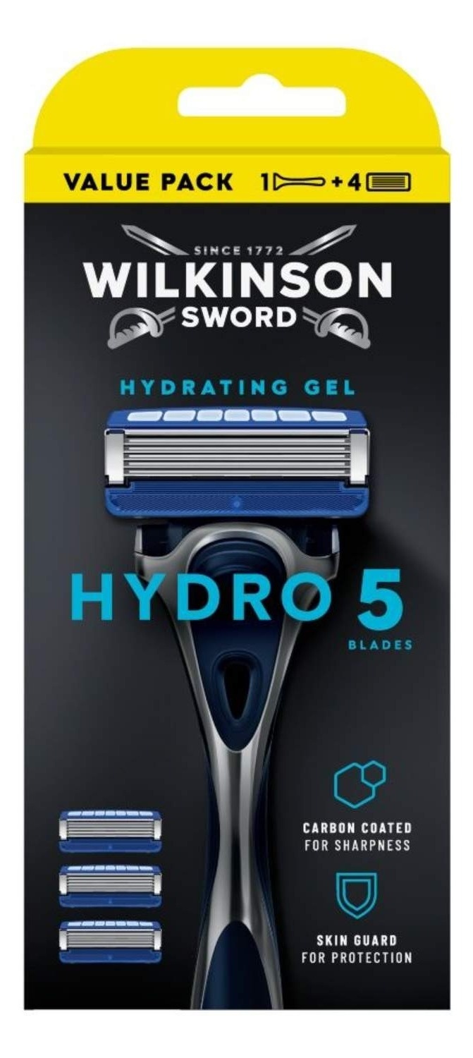 Brijač WILKINSON Hydro 5 clampack + 4 patrone - Cenoteka