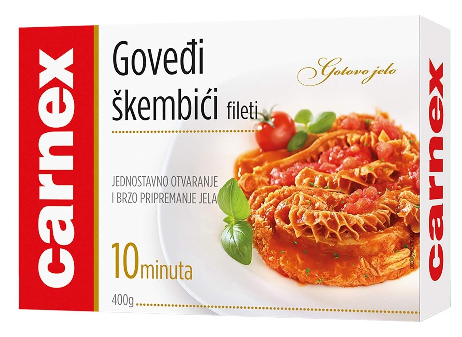 CARNEX Goveđi škembići fileti 400g - Cene i Akcije