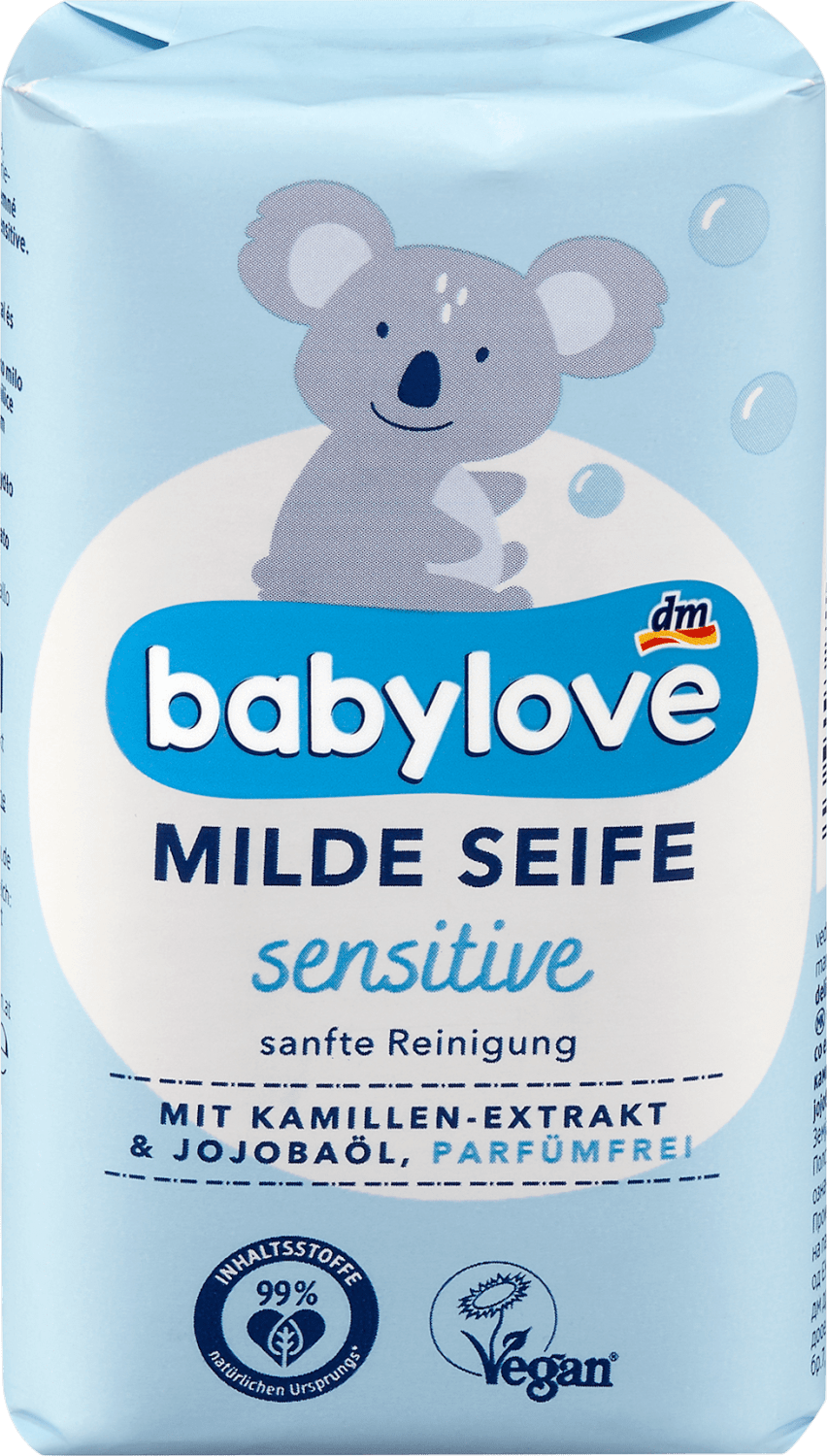 Dečiji sapun BABYLOVE Sensitive blagi 100g - Cenoteka