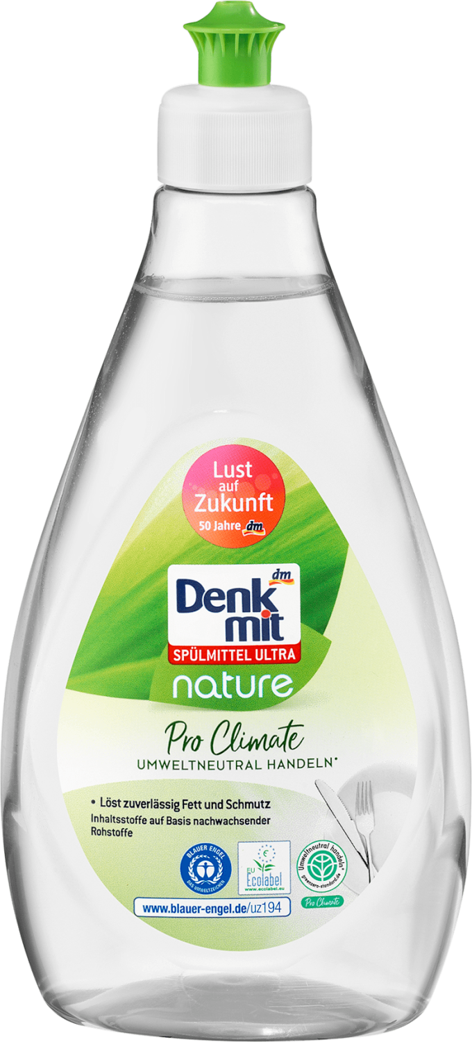 Deterdžent za posuđe DENKMIT Nature pro climate ultra 500ml - Cenoteka