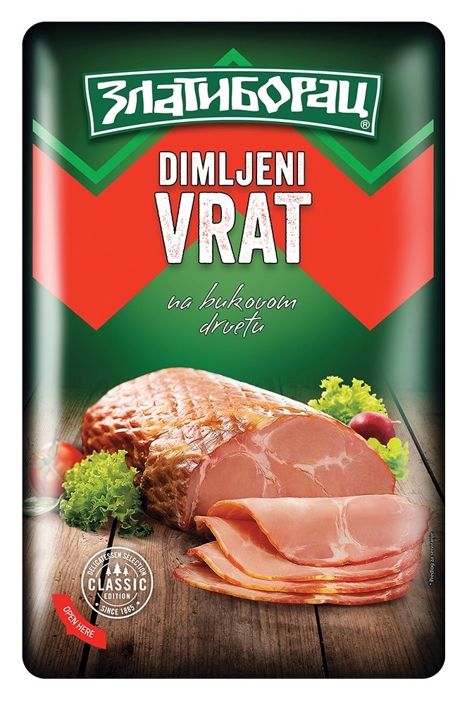 Dimljeni vrat ZLATIBORAC 125g - Cenoteka