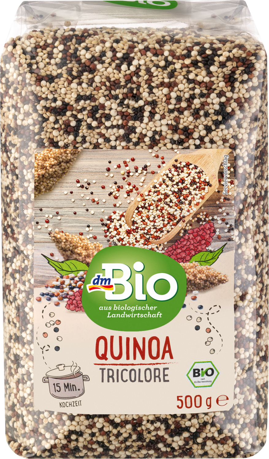 DM BIO kinoa 3 vrste 500g - Cenoteka
