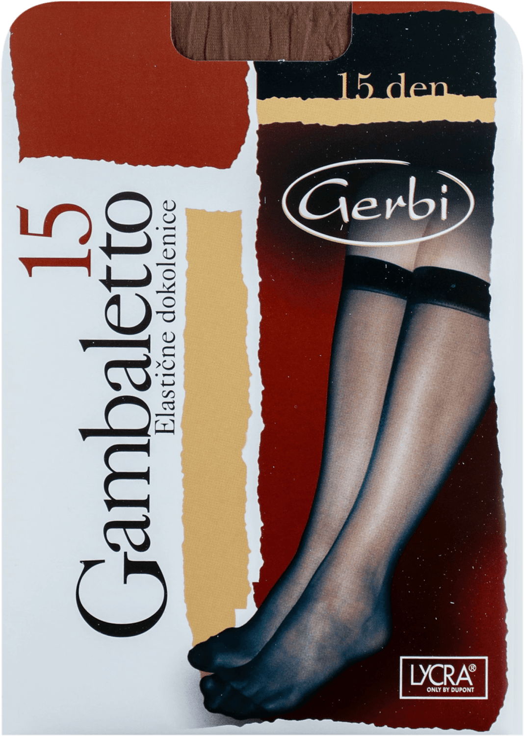 GERBI Gambaletto dokolenice 15den braon - Cenoteka