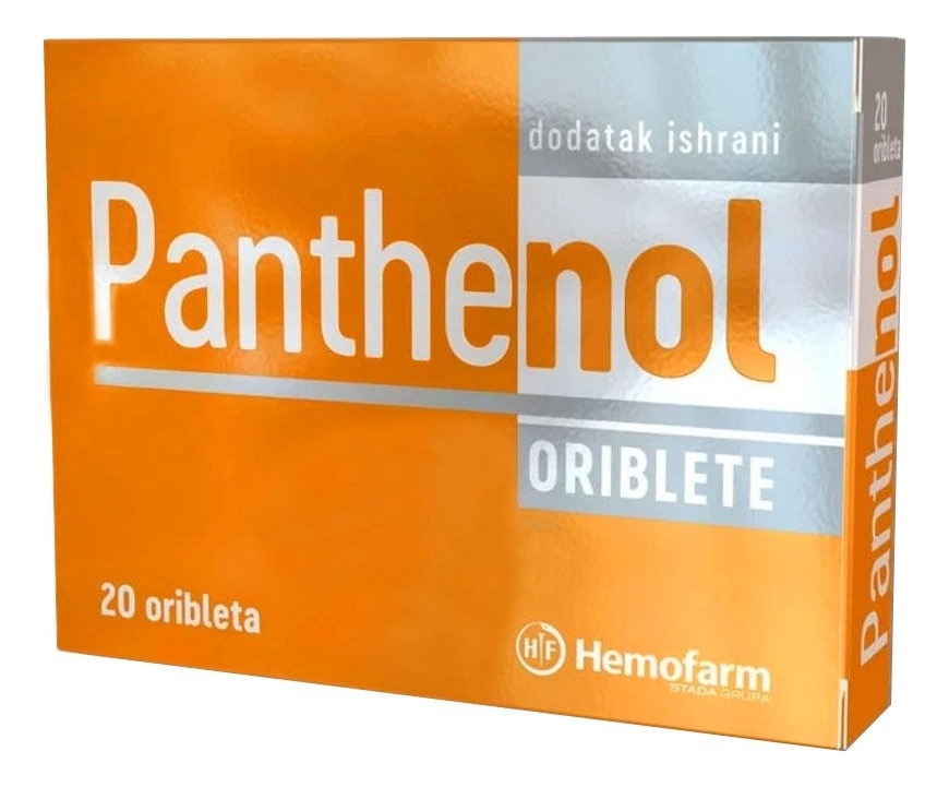 HEMOFARM Pantenol 30mg 20kom - Cenoteka