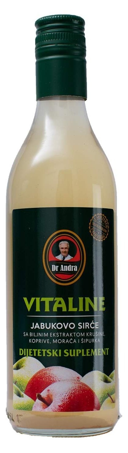 Jabukovo sriće DR. ANDRA Vitaline dijetetski suplement 500ml - Cenoteka