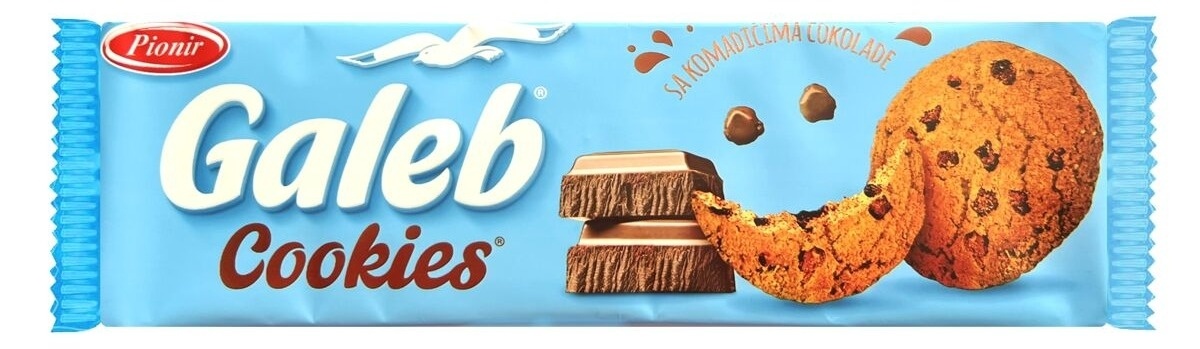 Keks PIONIR Galeb cookies čokolada 145g - Cenoteka
