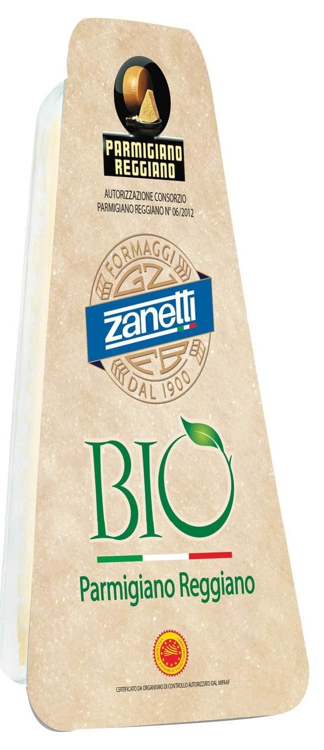 Parmezan ZANETTI Bio parmigiano reggiano 150g - Cenoteka