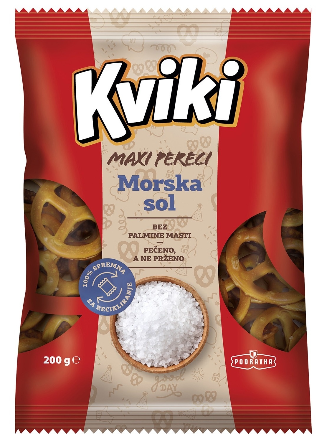 Perece PODRAVKA Kviki maxi chia 200g - Cenoteka