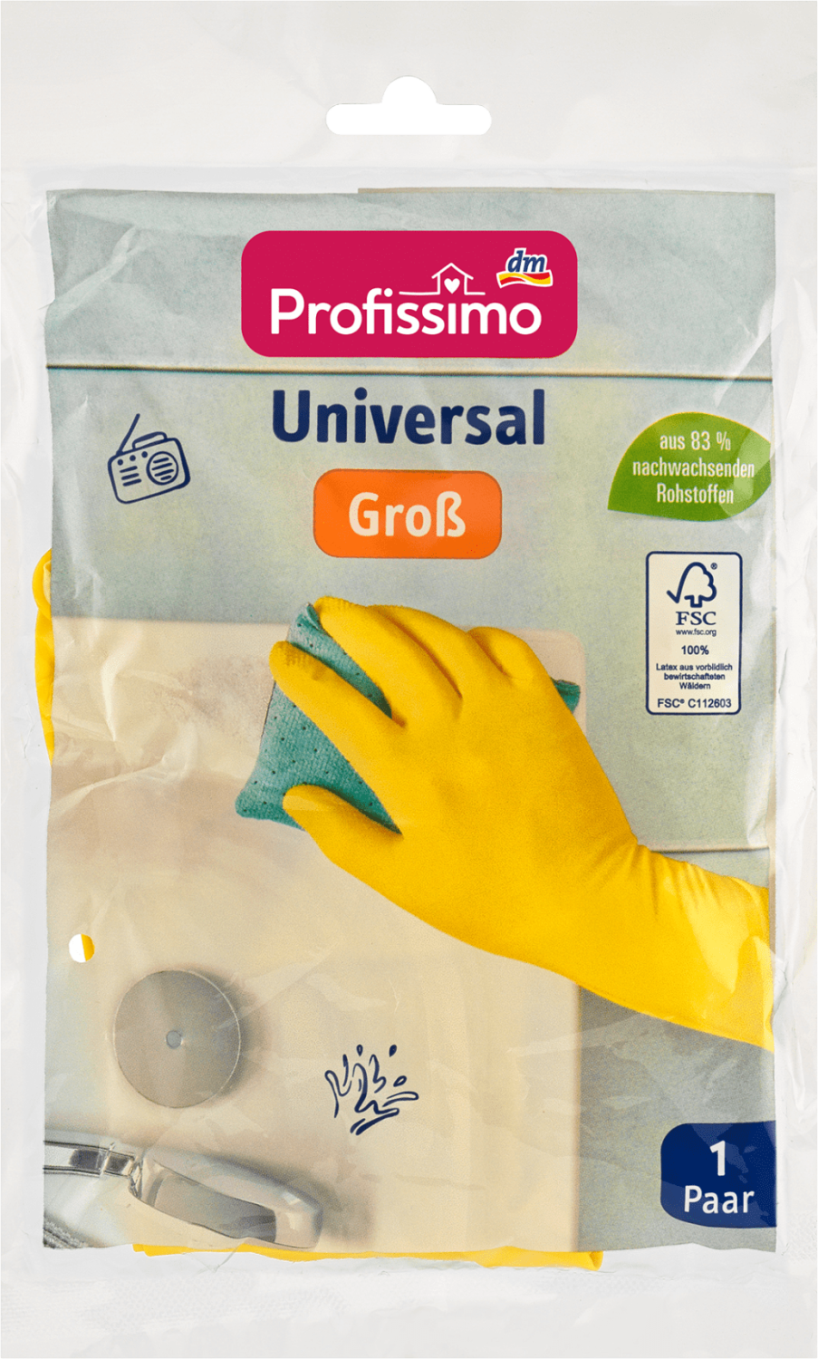 PROFISSIMO rukavice za domaćinstvo L 1kom - Cenoteka