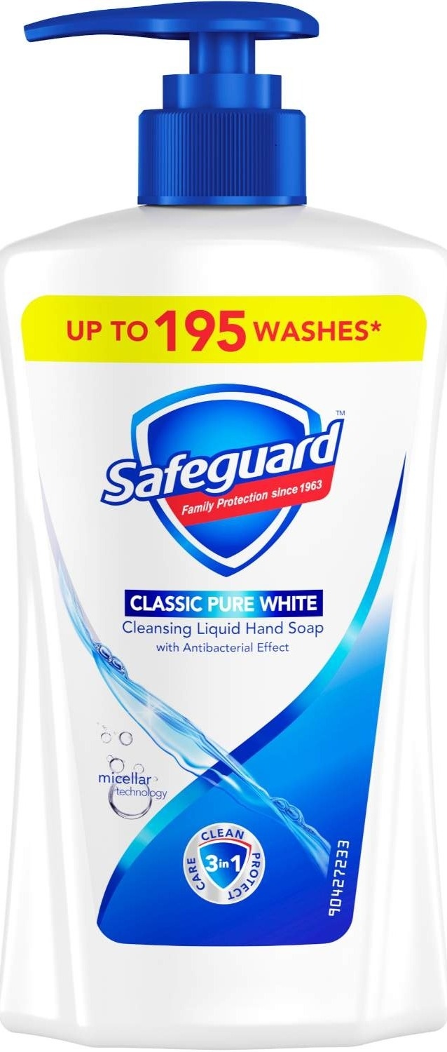 SAFEGUARD Classic white tečni sapun 390ml - Cenoteka