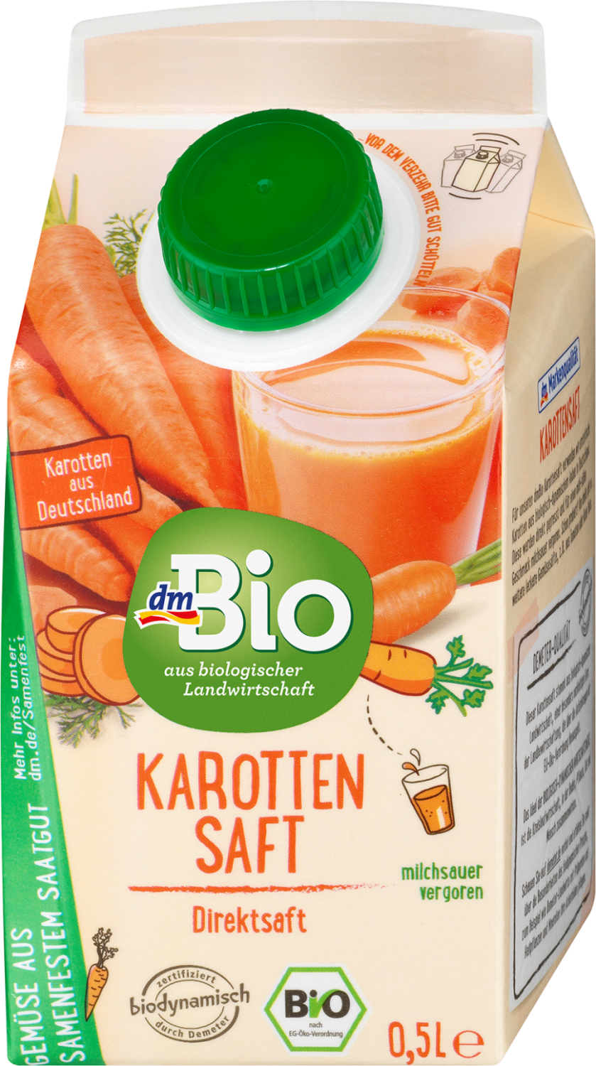 Sok DM BIO 100% šargarepa 500ml - Cene i Akcije