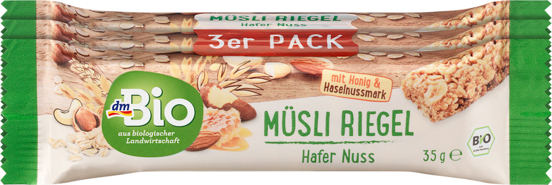 Štanglica DM BIO musli ovas i orah 3x35g - Cenoteka