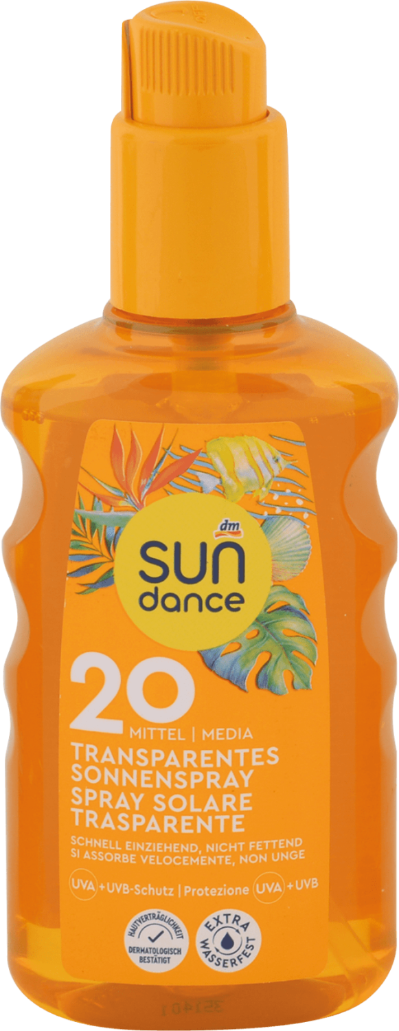 Transparentni sprej SUNDANCE za zaštitu od sunca SPF20 200ml - Cenoteka