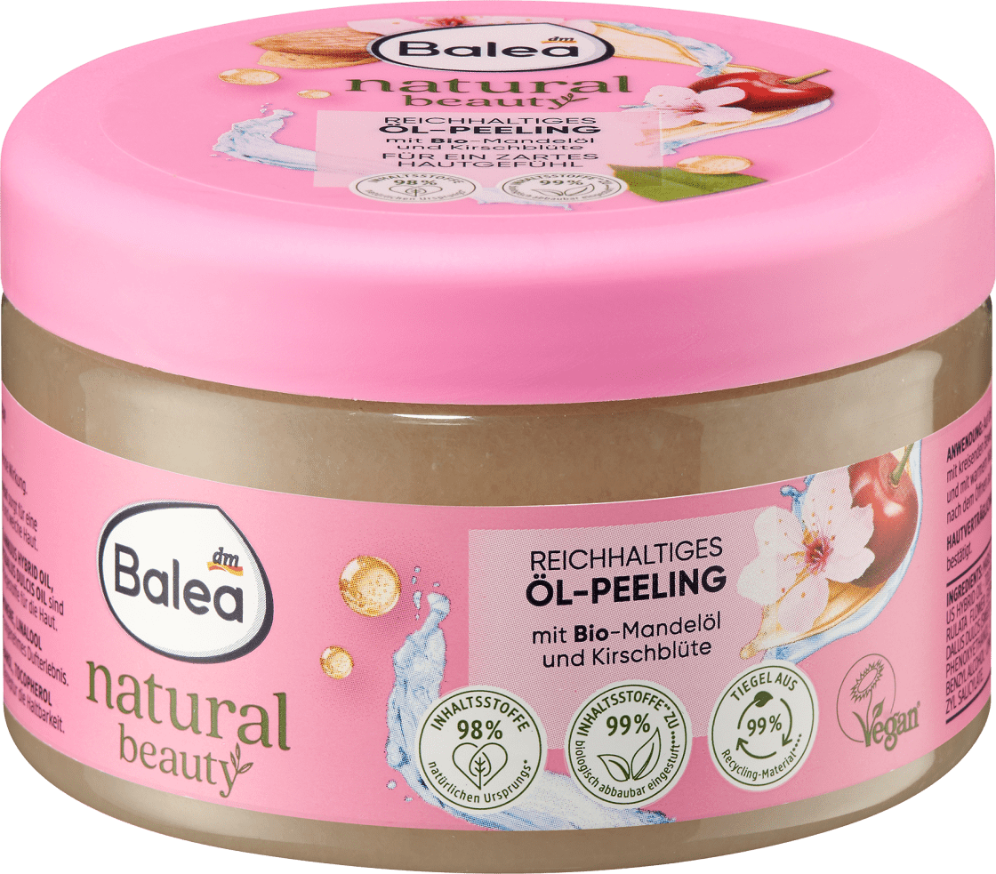 Uljani piling za telo BALEA bademovo ulje i cvet trešnje 300g - Cenoteka