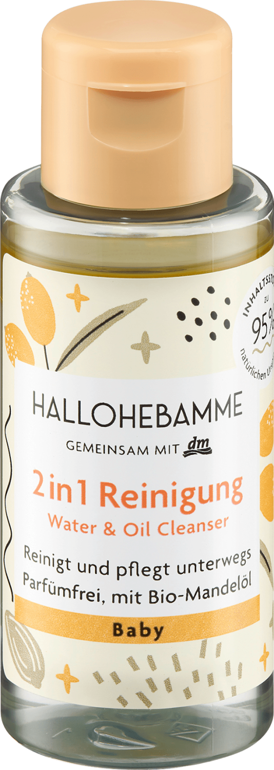 Vodica za čišćenje sa uljem HALLOHEBAMME Baby 50ml - Cene i Akcije