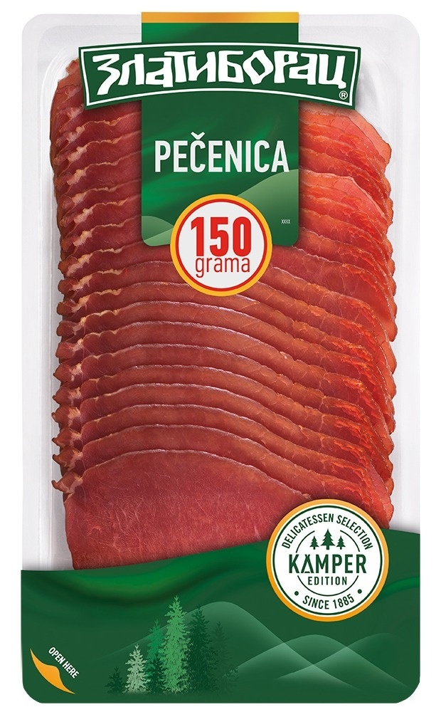 ZLATIBORAC pečenica suva kamper slajs 150g - Cenoteka