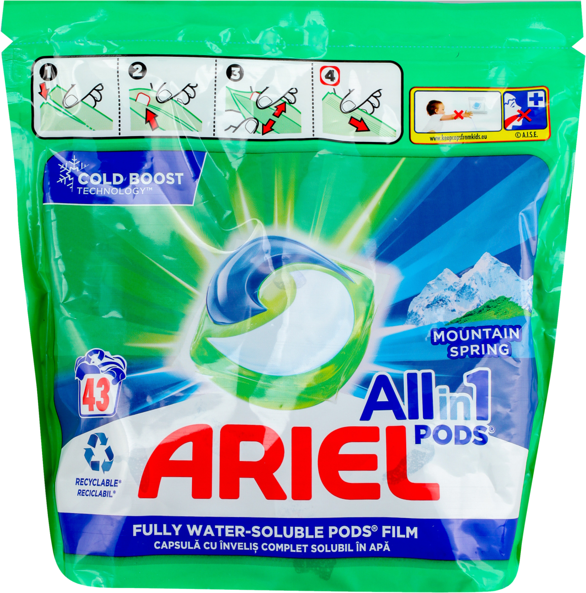 ARIEL PODS Color kapsule za veš zip 43kom - Cenoteka
